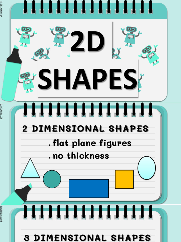2 and 3 Dimensional Shapes and Figures | PDF | Shape | Rectangle