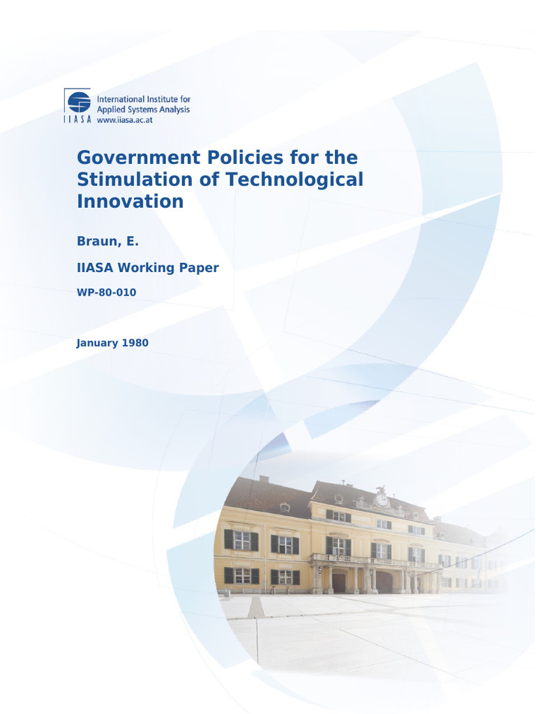 1980-Government Policies for the Stimulation of Technological ...