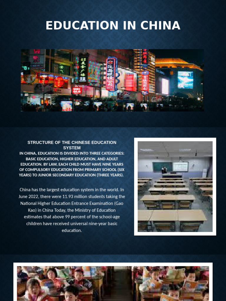 Education in China | PDF
