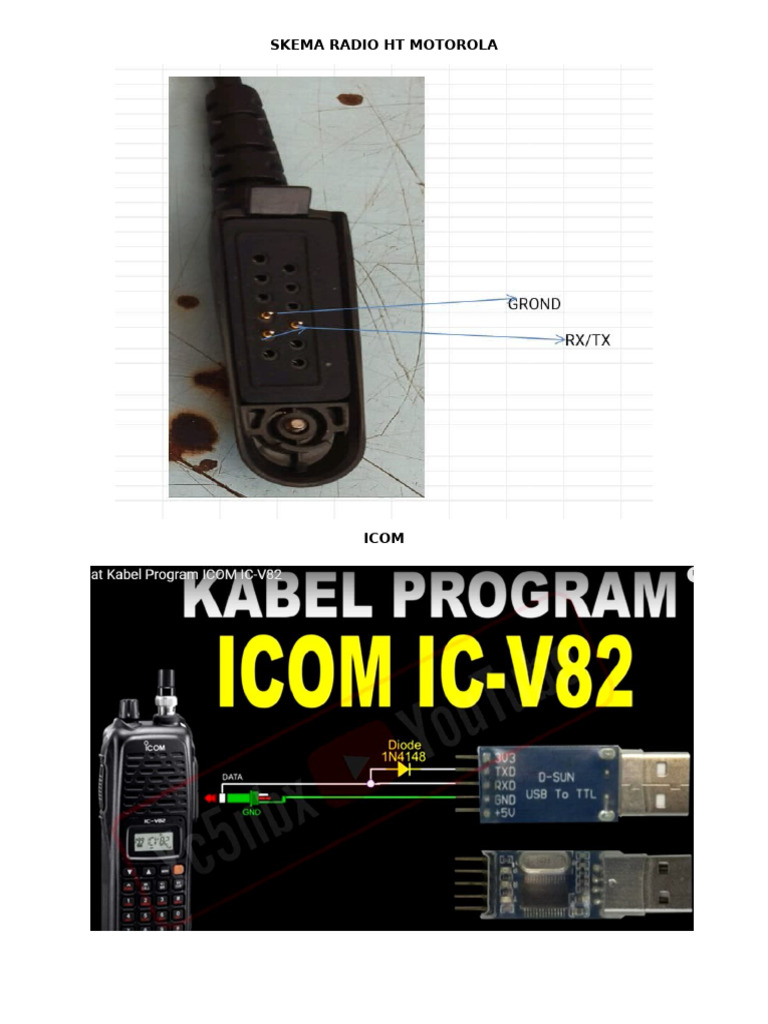 Skema Radio HT Motorola | PDF