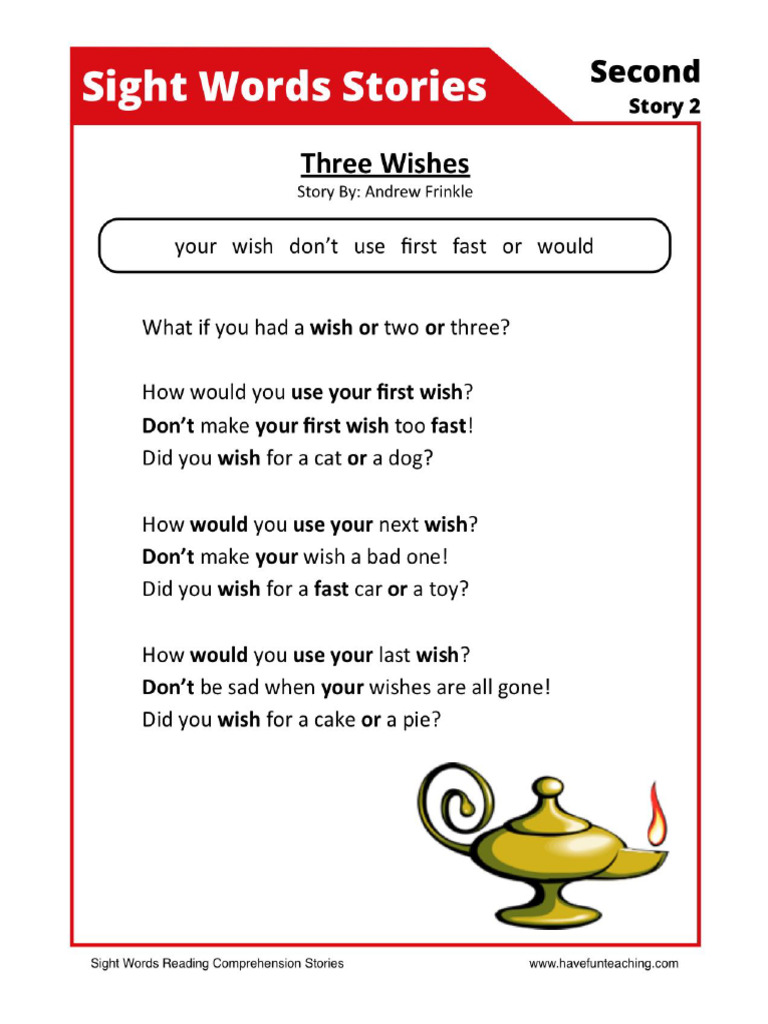 Three Wishes | PDF