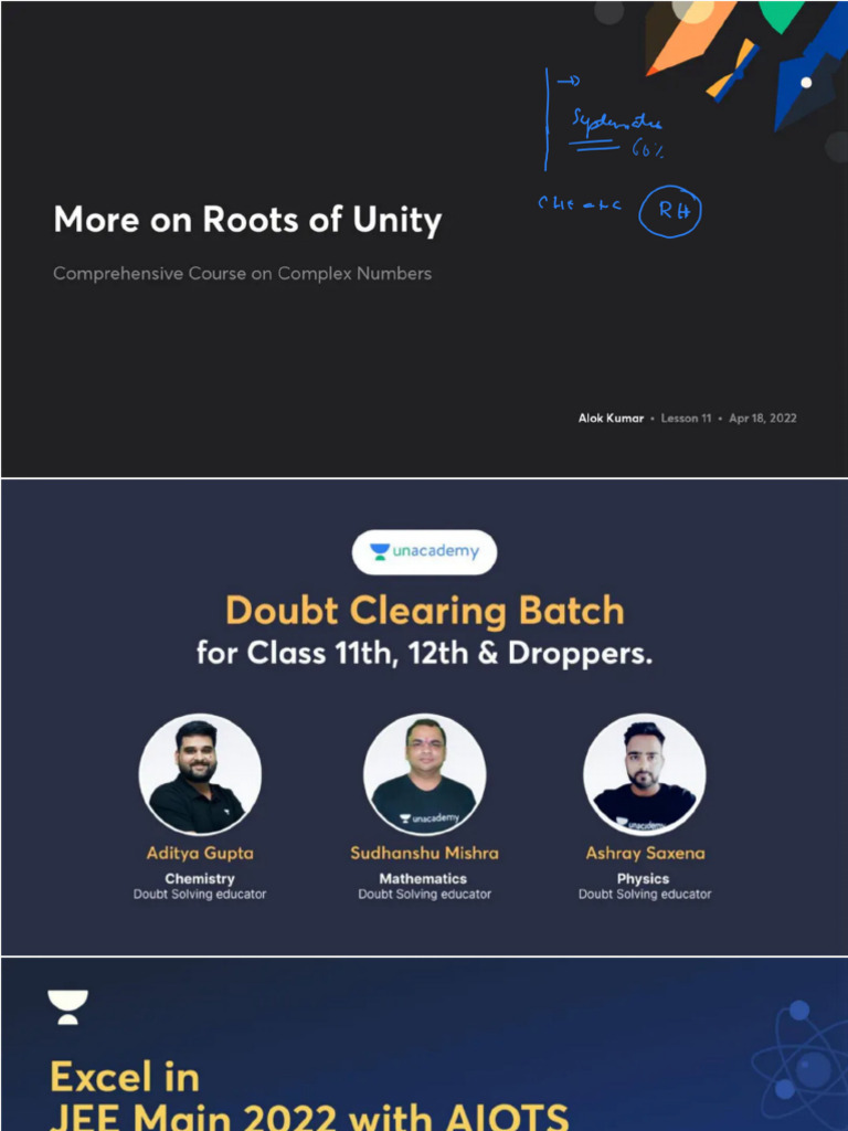 More_on_Roots_of_Unity_with_anno | PDF