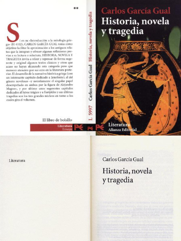 Garcia Gual Carlos Historia Novela y Tragedia 2 PDF Free | PDF