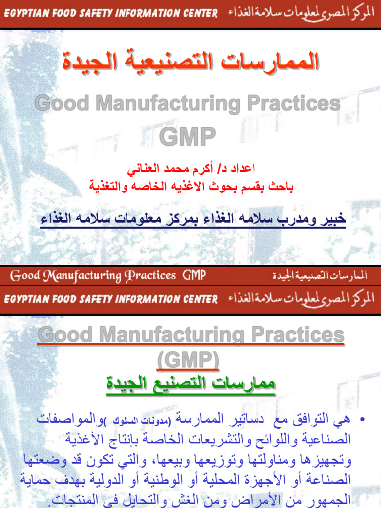 GMP 7 | PDF
