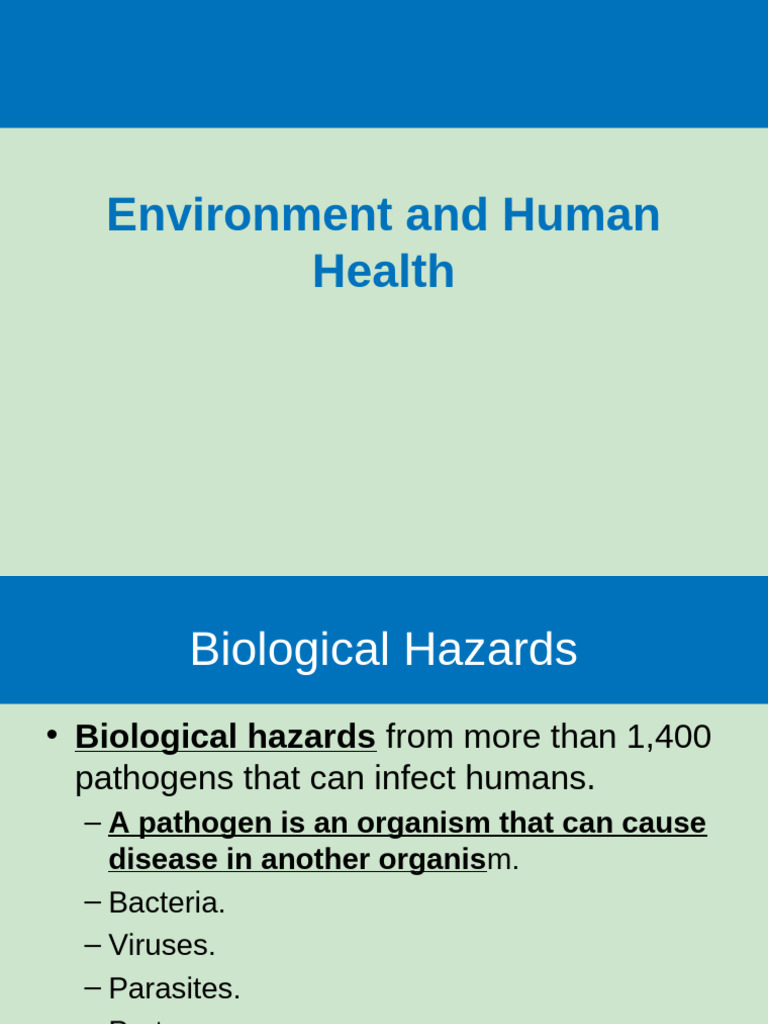 Topic 2. Environment and Human Health, Value Ed, Role of IT | PDF ...
