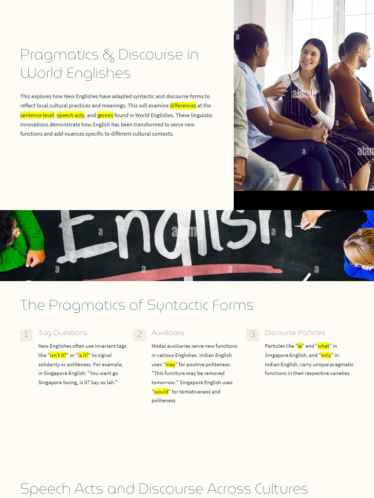 3. Beyond Structure_Pragmatics and Discourse of New Englishes | PDF | Semantics | Linguistics