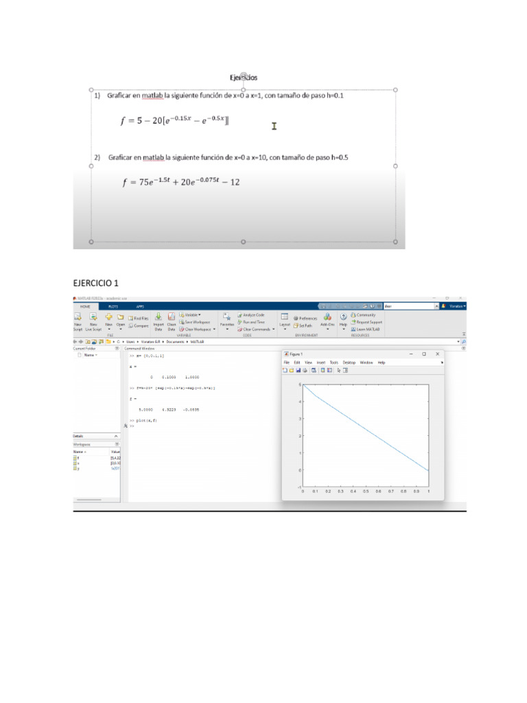 Actividad MATLAB 1 | PDF