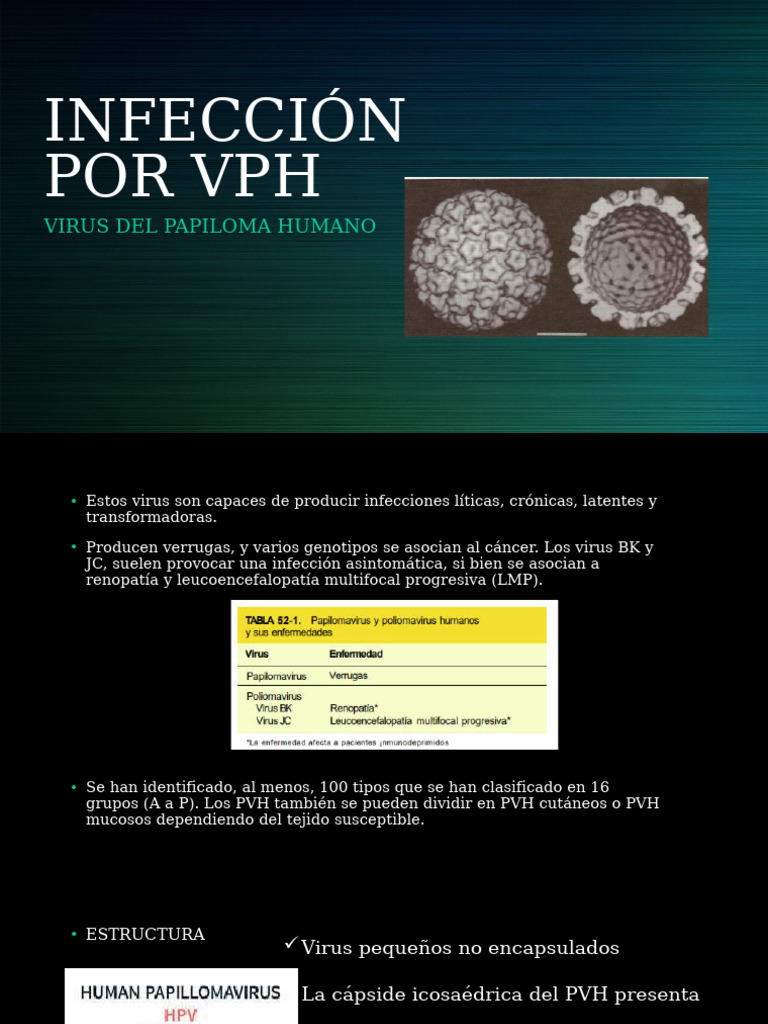 Infección Por VPH | PDF | Virus | Especialidades Medicas
