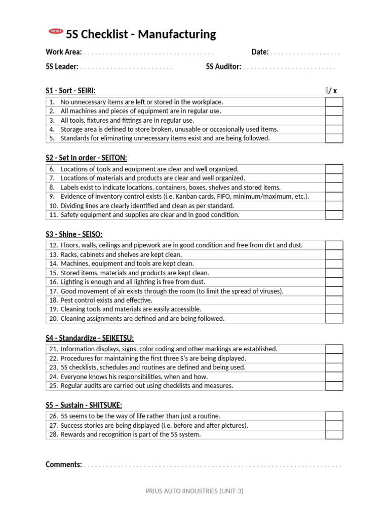 5s_audit_checklist_manufacturing | PDF