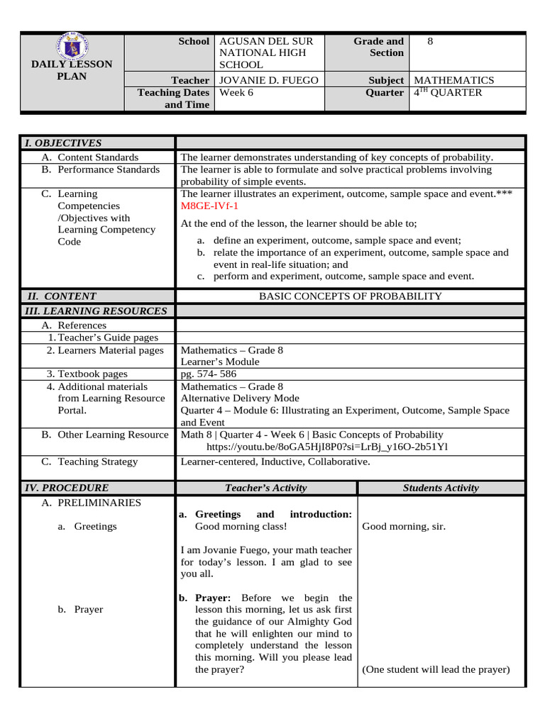 FUEGO DLP RANKING Final | PDF | Learning | Probability