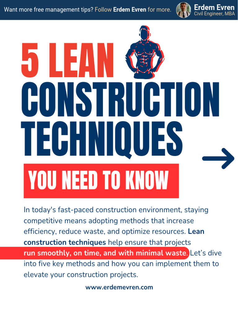 5 Lean Construction Techniques | PDF | Lean Manufacturing | Business