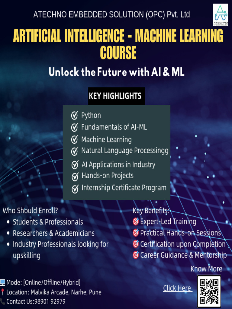AI & ML Training Program in Pune | PDF