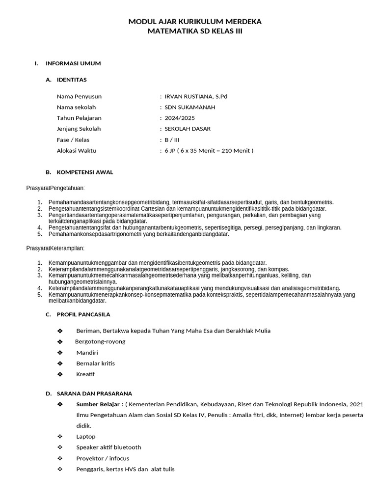 Ma MTK Sem 2-3B | PDF