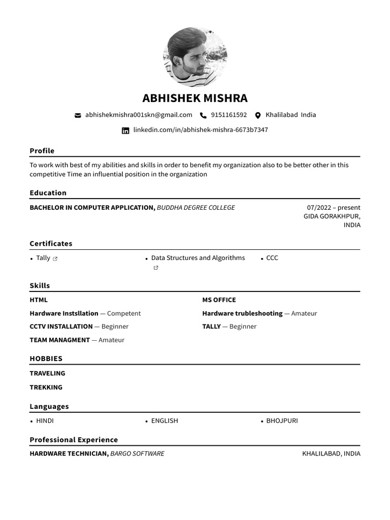 Abhishek Mishra Flowcv Resume 20250318 | PDF
