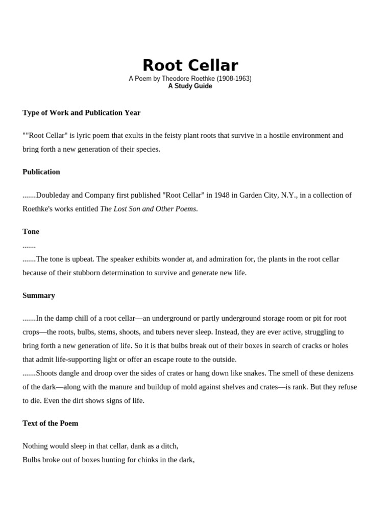 Root | PDF | American Poetry | Poems