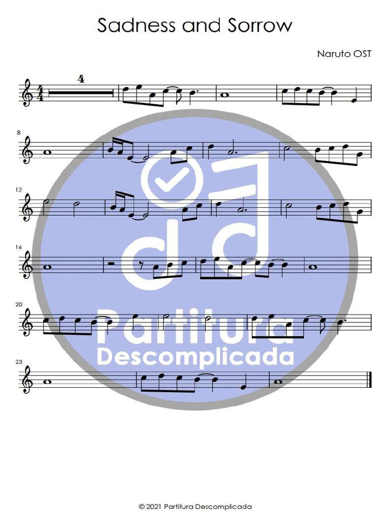 Sadness and Sorrow (Naruto) | PDF