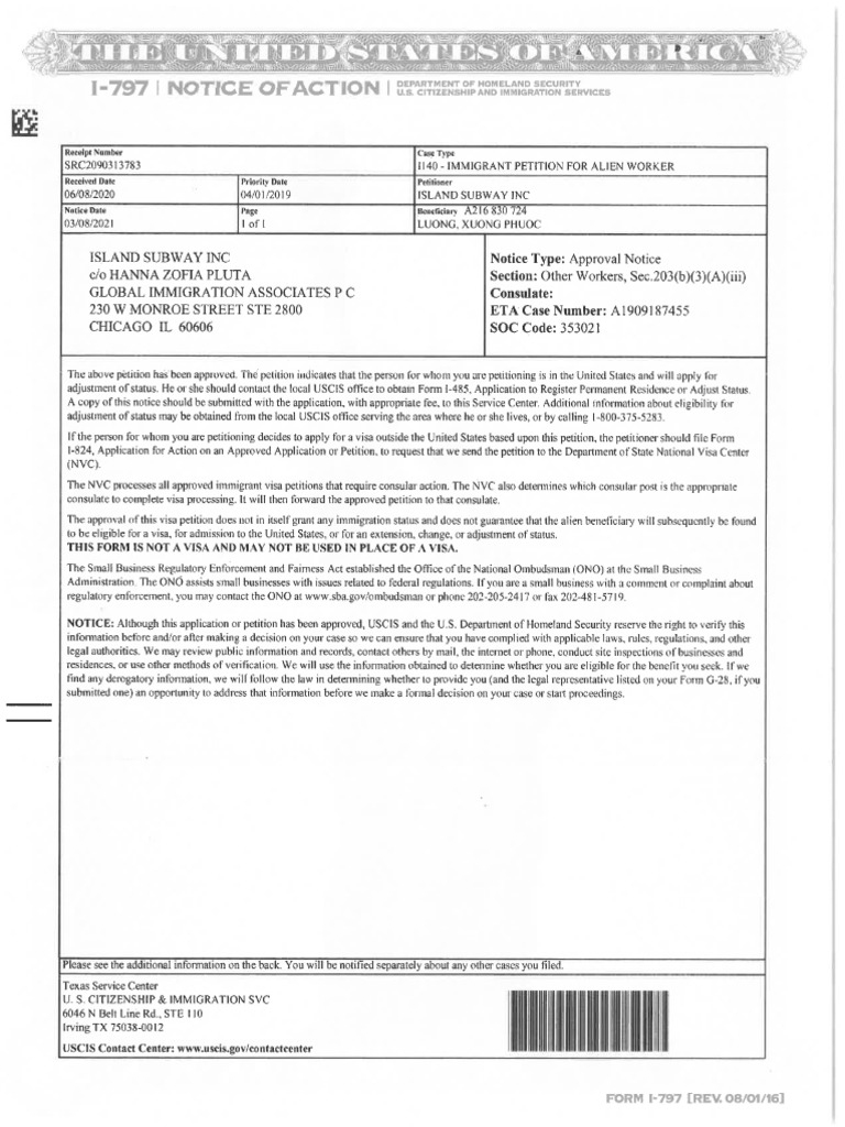 I-140 Form | PDF