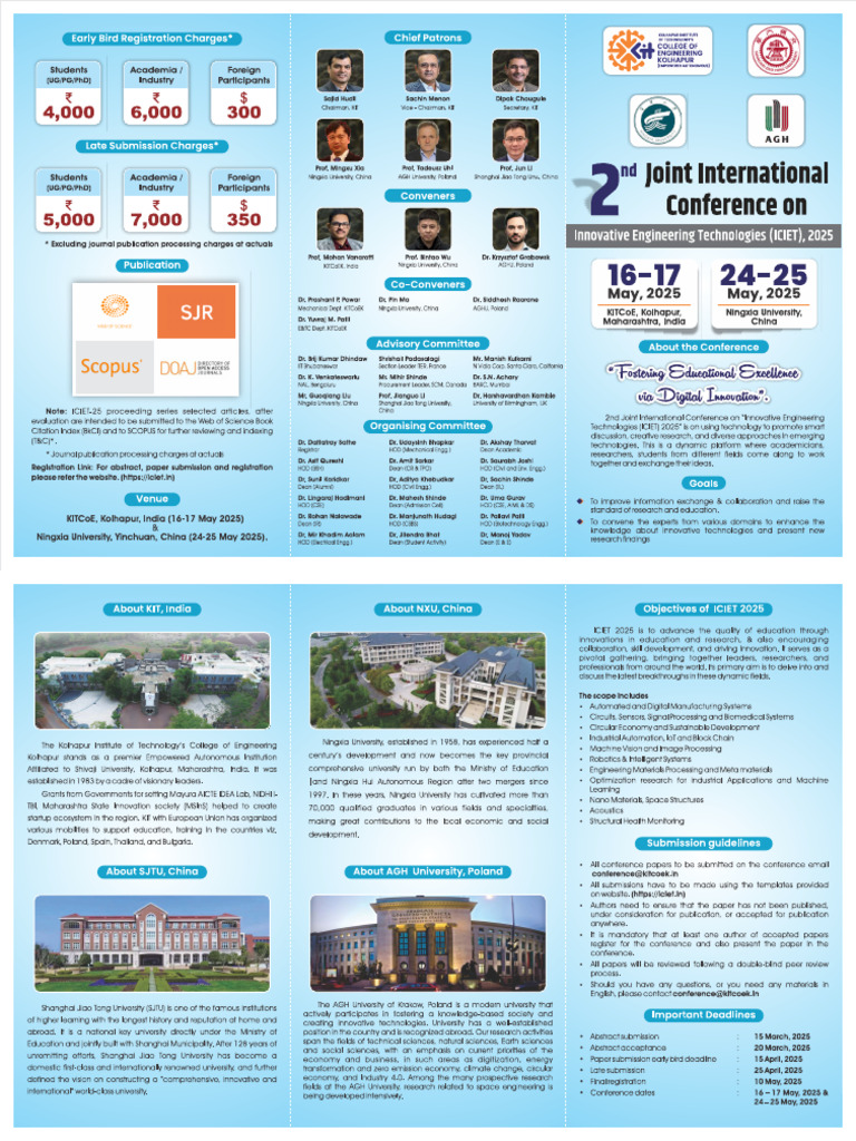 2nd International Conference 2025 Brochure | PDF