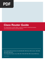 Cisco 1801 Integrated Services Router Specs | PDF | Router (Computing ...