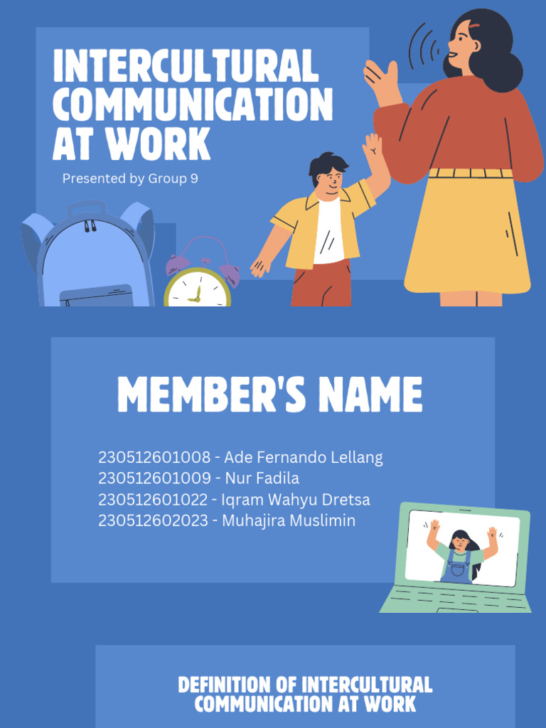 PPT Intercultural Communication at Work.pdf | PDF | Cross Cultural ...