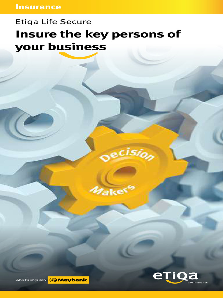 Etiqa Life Secure Brochure | PDF