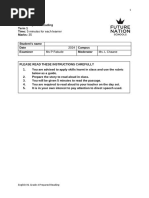 Grade R Report Card Term 3 Colour | PDF