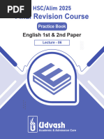 HSC 2026 English 1st Paper Syllabus | PDF | Dream | Thought
