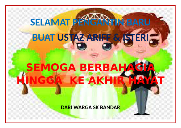 Selamat Pengantin Baru | PDF