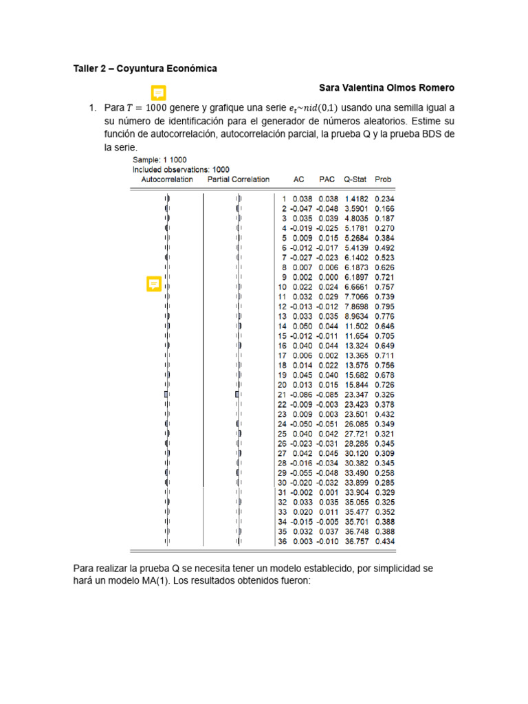Taller 2 - Sara Olmos Sara Olmos | PDF | La política monetaria ...