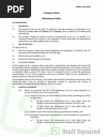 Section 189 Consultation Notice Template | PDF | Employment | Turnover ...