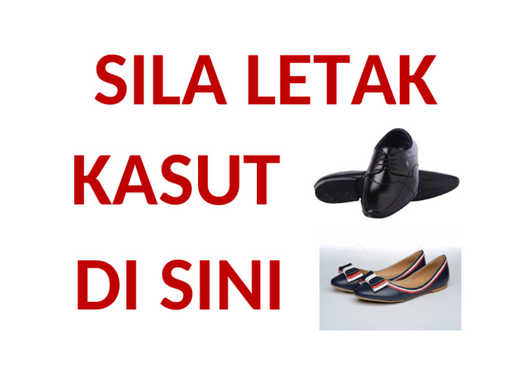 SILA LETAK KASUT | PDF