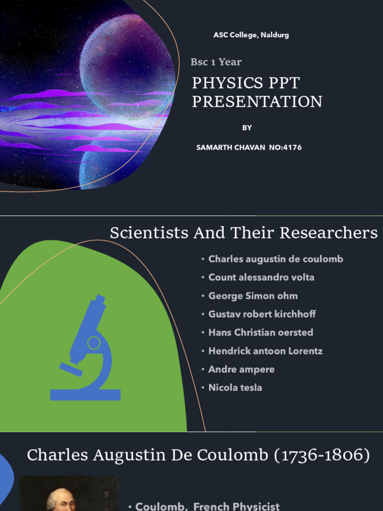 Physics ppt presentation by samarth Chavan | PDF