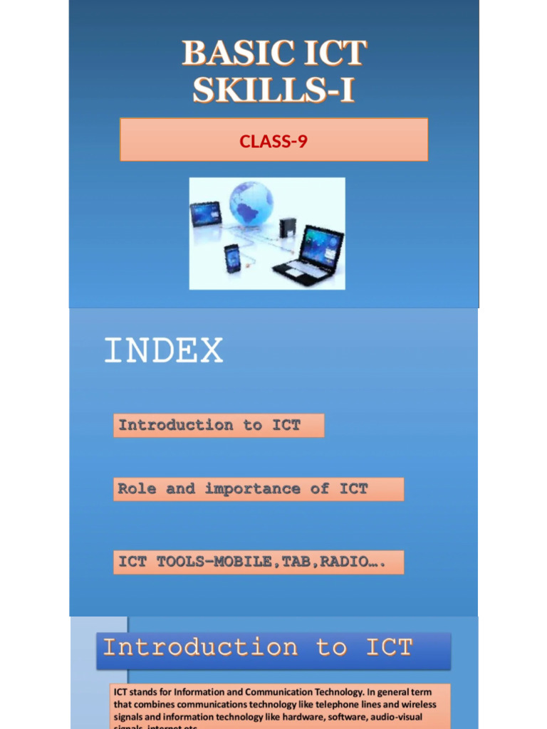 Unit-3 Basic ICT Skills-I | PDF | Computer Data Storage | Mobile App