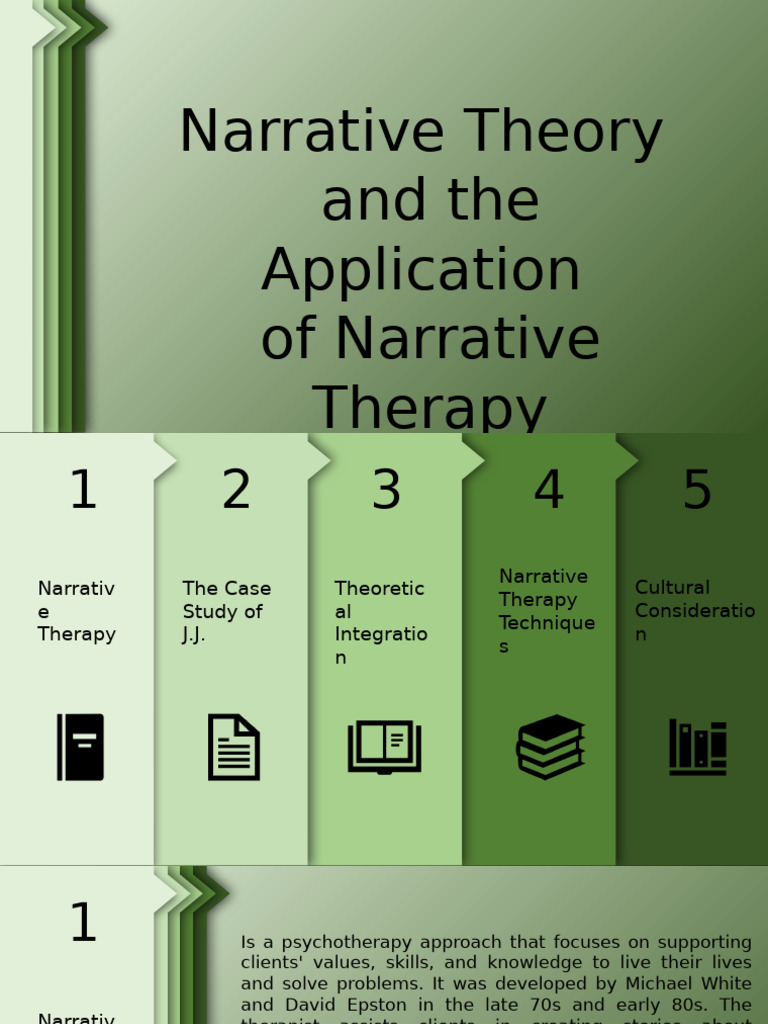 Narrative Theory and The Application of Narrative Therapy | PDF | Psychological Trauma ...