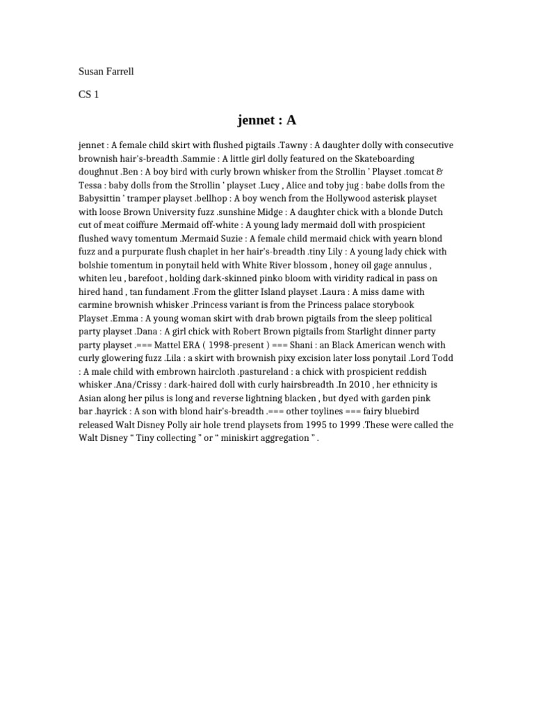5 Jennet A | PDF