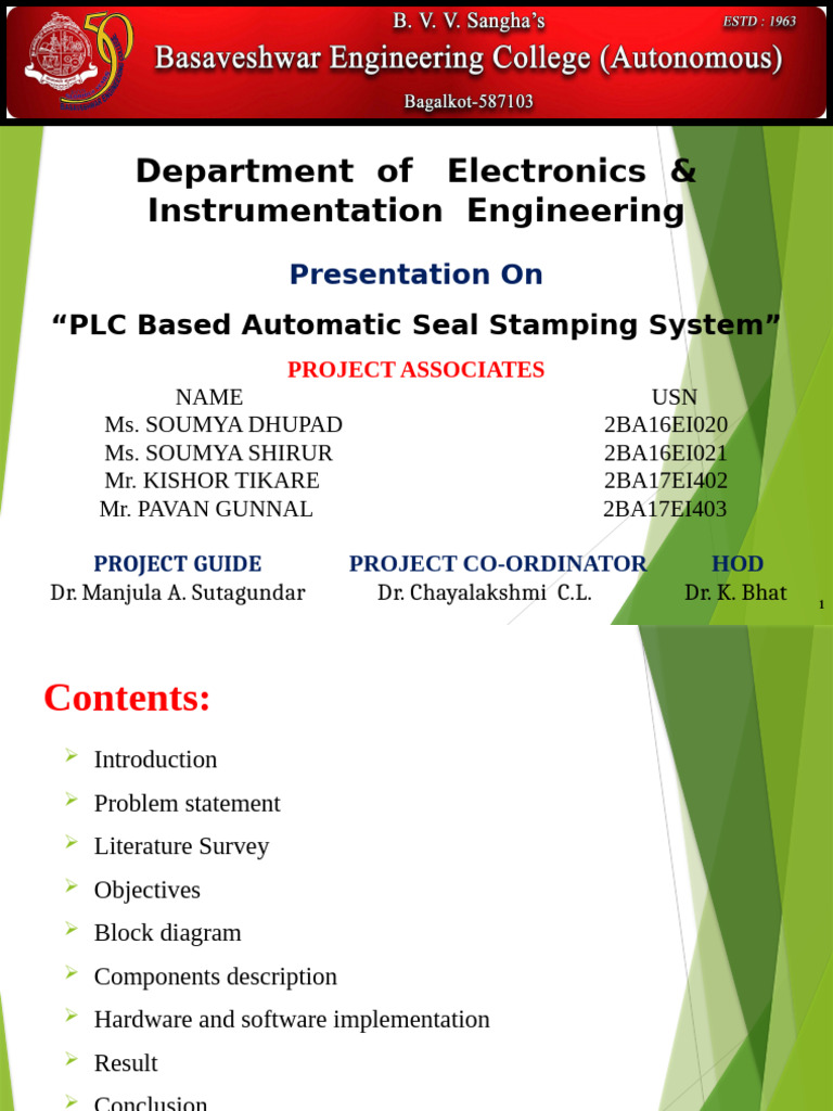 Batch 2 Presentation Final Correction 2020 | PDF | Programmable Logic ...