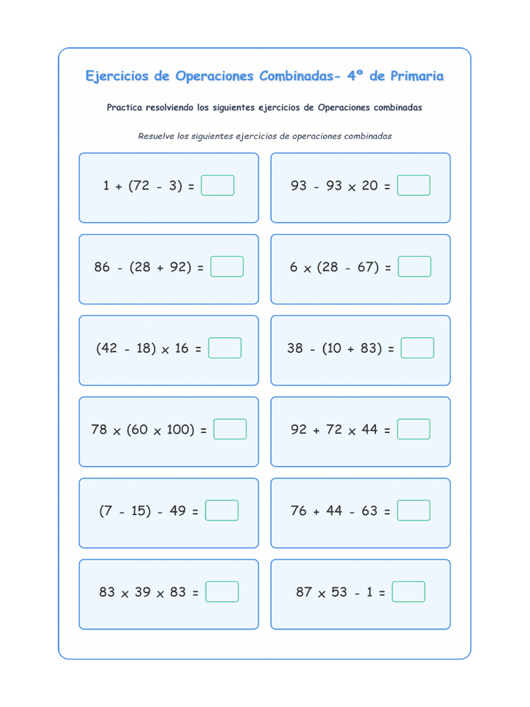 Ejercicios Matematicas | PDF