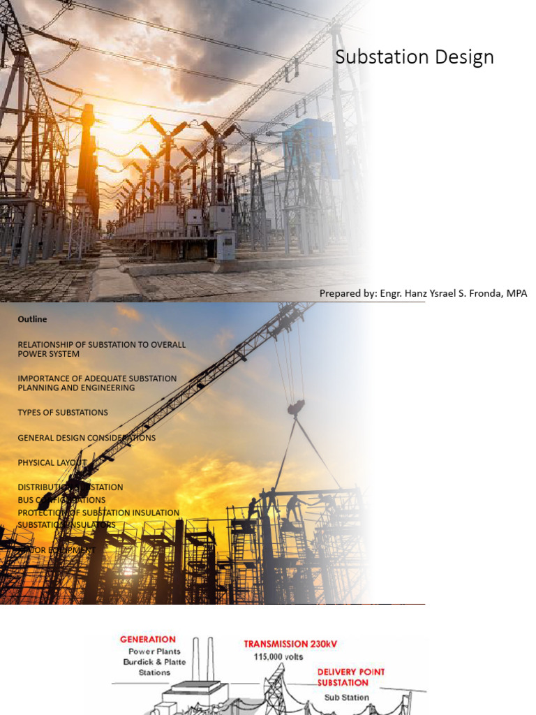 Ee423 Substation Design | PDF | Electric Power Distribution | Electric ...
