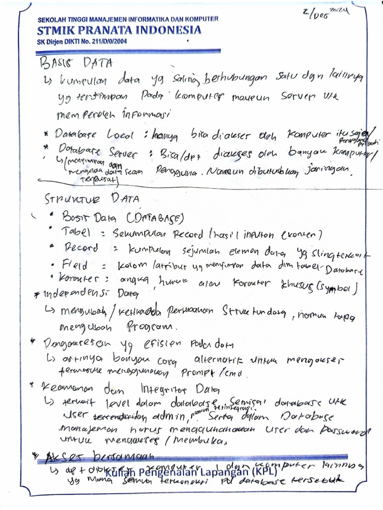 CATATAN PTI PERT. 9, 10, 13 | PDF