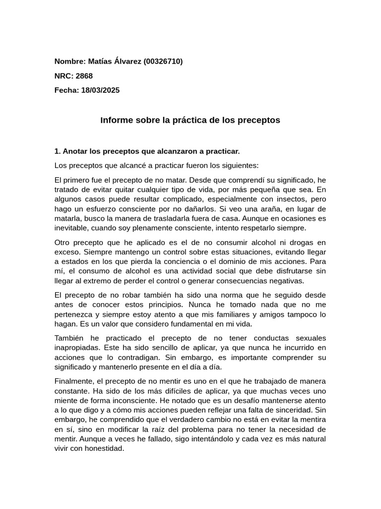 Los Preceptos El Budismo Deber | PDF | Mentira | Conocimiento