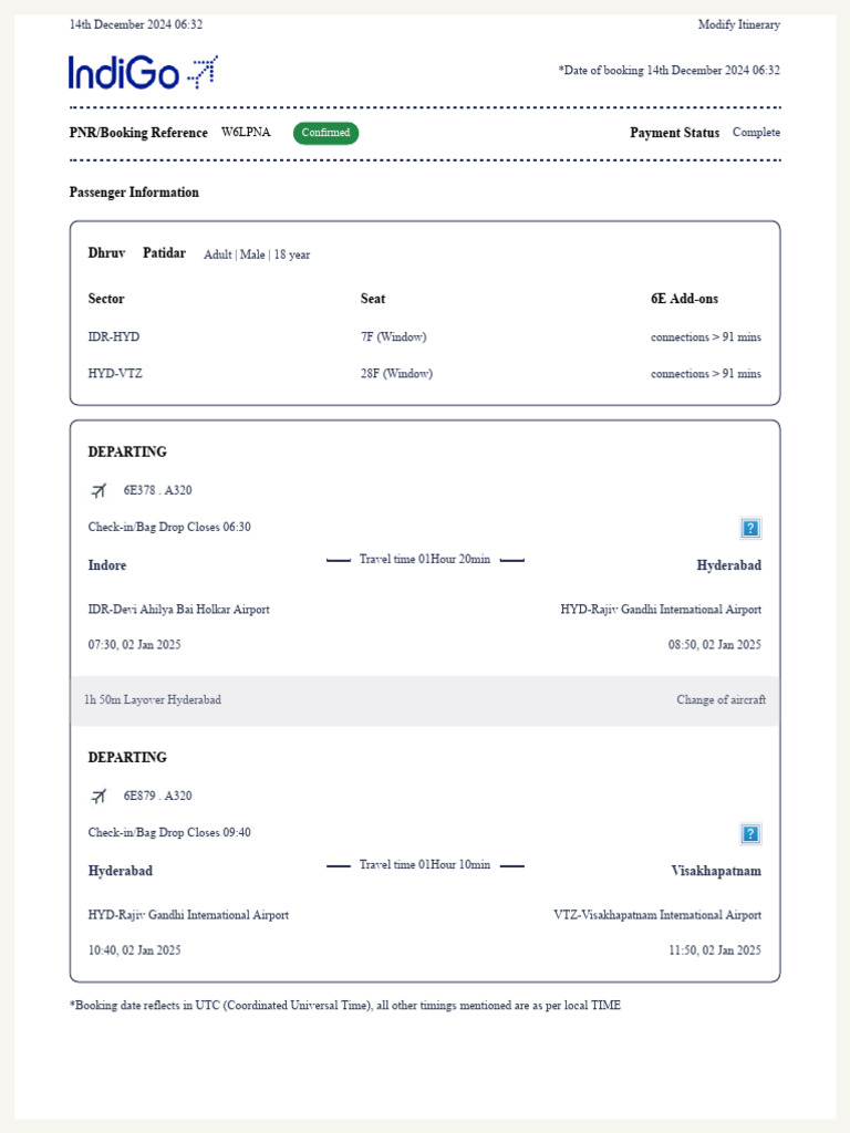 Dhruv | PDF | Value Added Tax | Airport