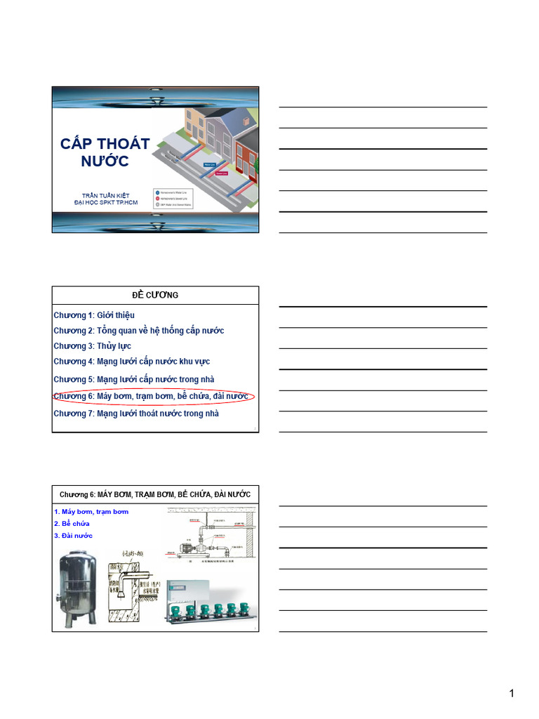 CHUONG 6 - May Bom - Tram Bom - Be Chua - Ket Nuoc (Compatibility Mode) | PDF