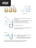 Manometer Problems Worksheet - Answers | PDF | Pressure Measurement ...