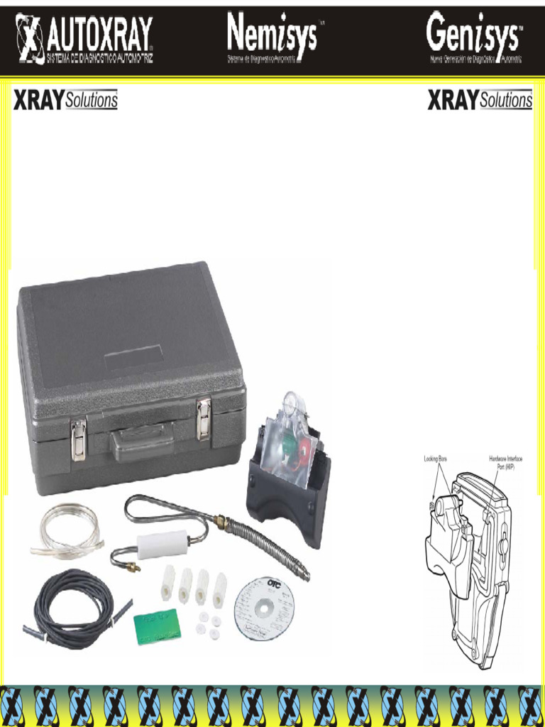 Scanner, Capacitacion Xray, Equipo Genisys Accesorios | PDF | Gases ...
