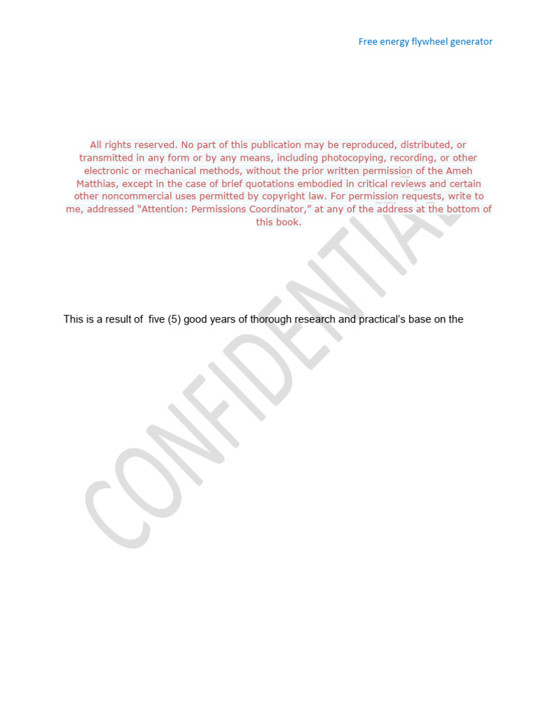 How To Construct A Perpendicular Motion Flywheel Free Energy Generator ...