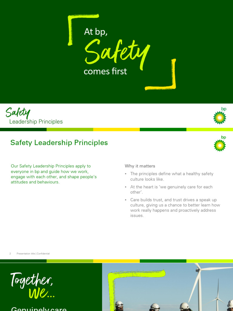 safety-leadership-principles-slides | PDF | Safety | Leadership