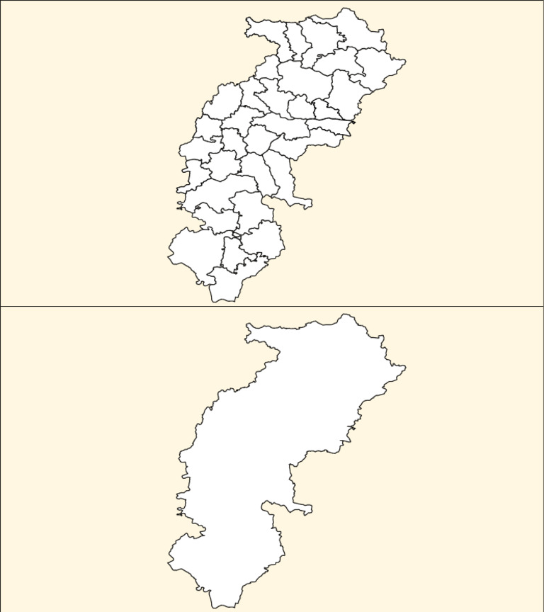 CG District Blank Map | PDF