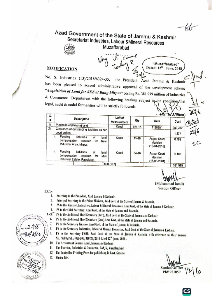 Dev. Scheme For Pur of Land | PDF