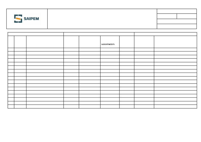 FORM-SPEC-HSE-012-E-R01 Waste Logbook | PDF