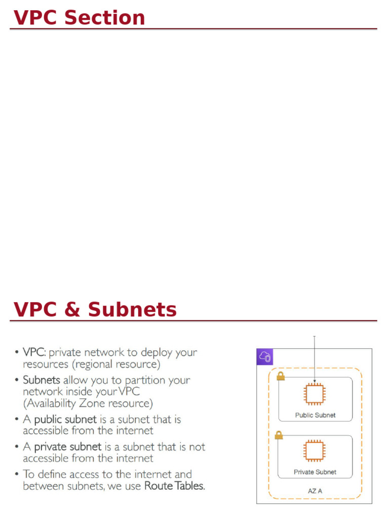 Aws VPC | PDF